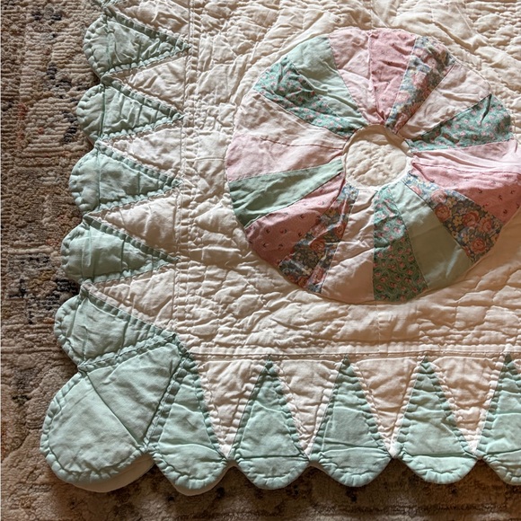 Bedding | Patchwork Quilt With Pastel Patterns | Poshmark